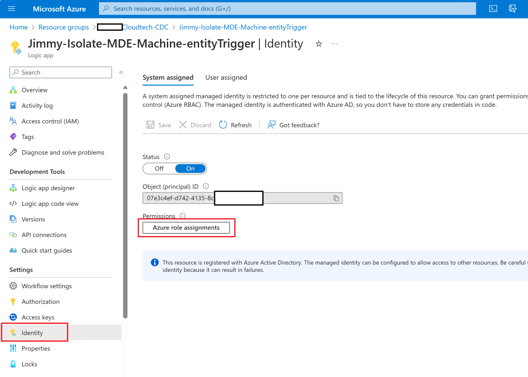 Sentinel – Configure playbook to isolate Machine – Microsoft Cloud Tech ...
