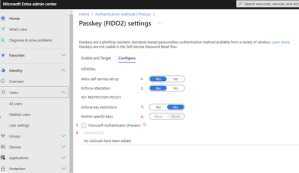 FIDO2 keys on break-glass accounts – Entra ID – Microsoft Cloud Tech blog